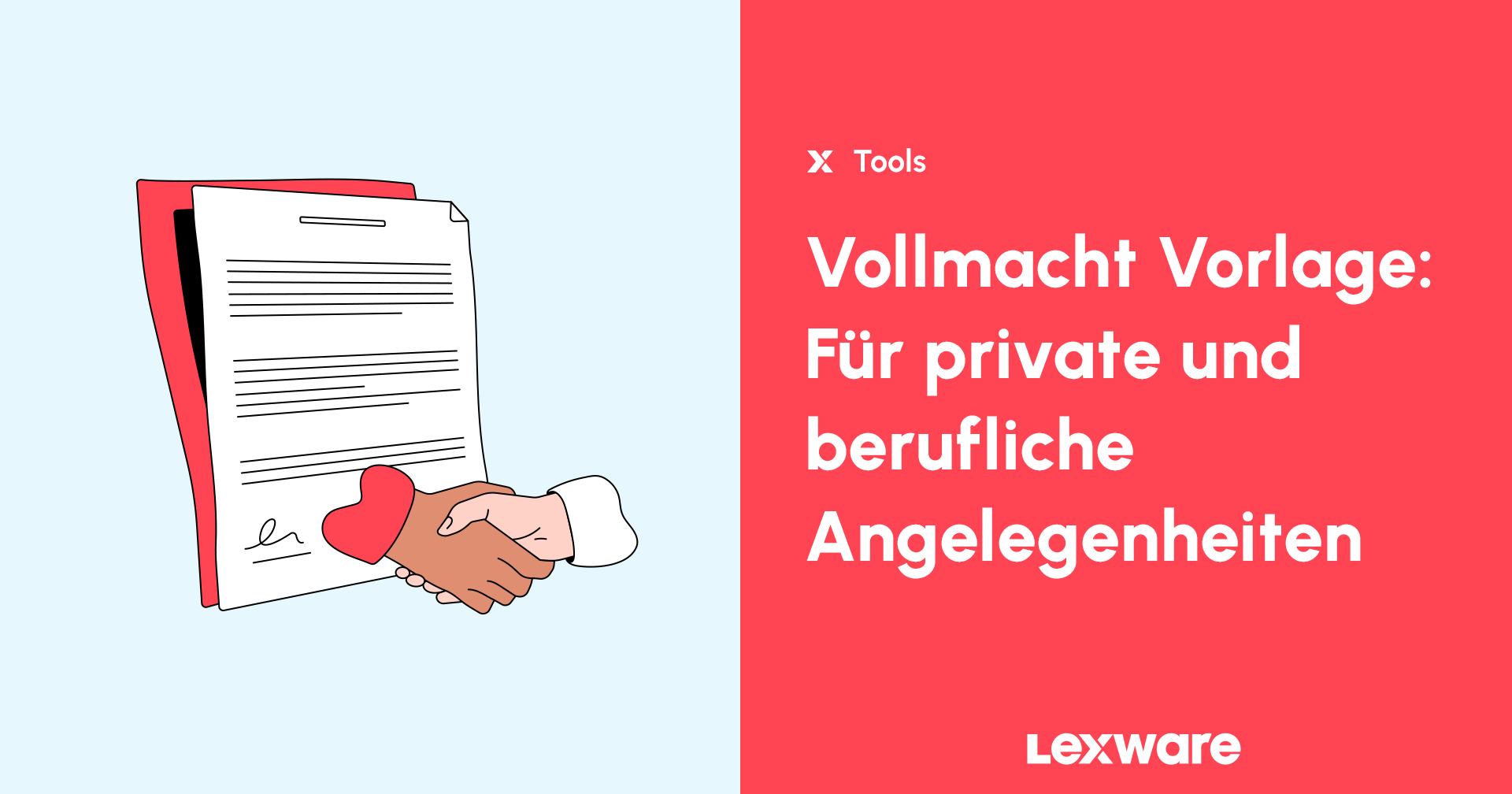 Vollmacht Vorlage: Muster zum Download