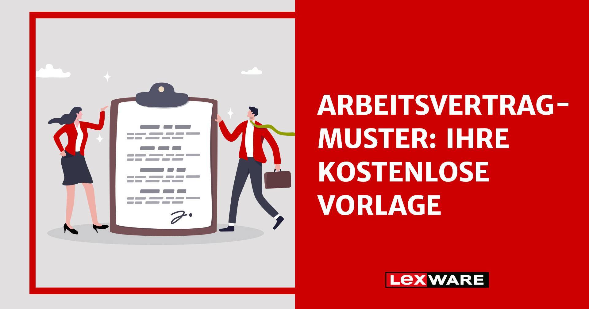 Arbeitsvertrag-Muster: Ihre kostenlose Vorlage | Lexware