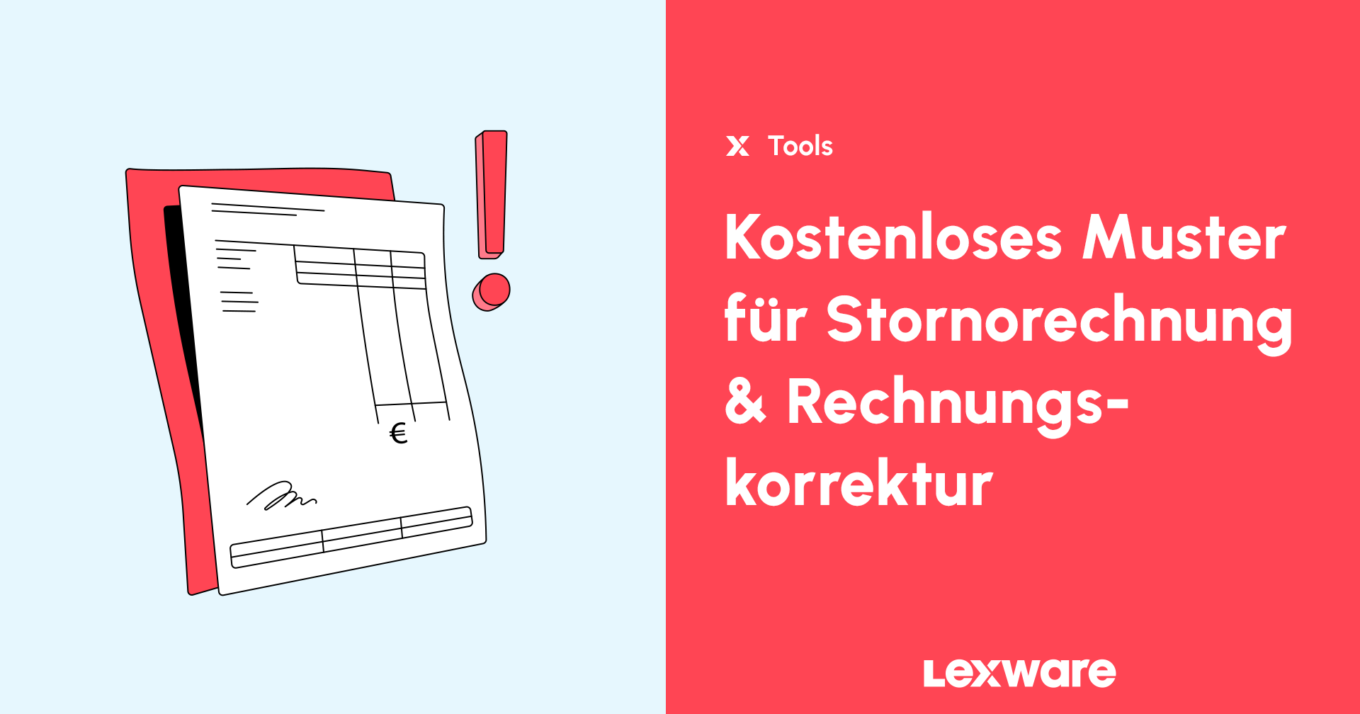Stornorechnung Muster kostenlos downloaden